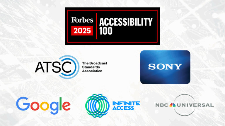 Forbes Names Four ATSC Members to the Accessibility 100 - ATSC : NextGen TV